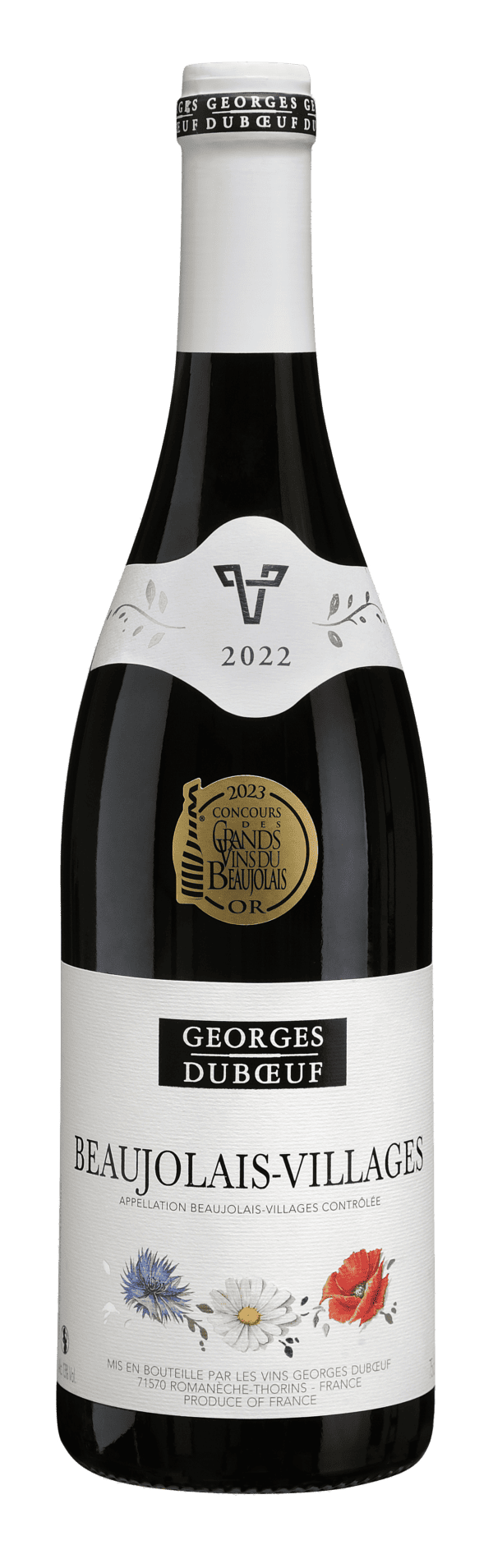 Wine Beaujolais-Villages Sélection Georges Duboeuf 2022 Gold Medal ...